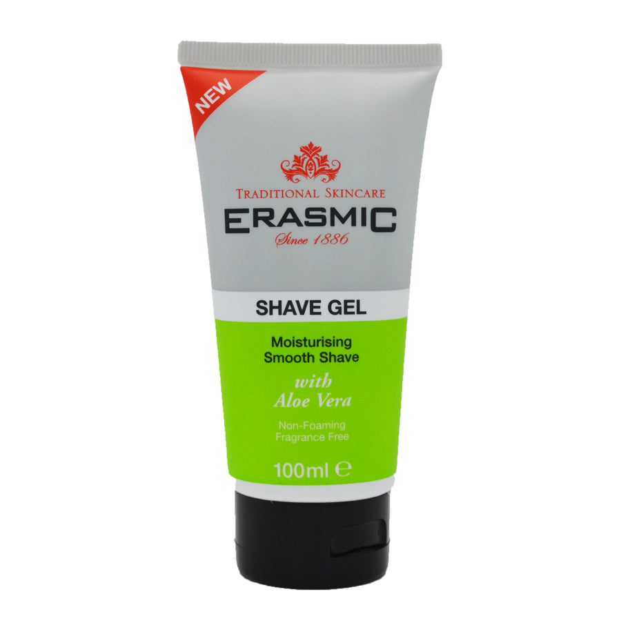 Erasmic Aloe Vera Shave Gel 100ml – The Cambridge Cutthroat