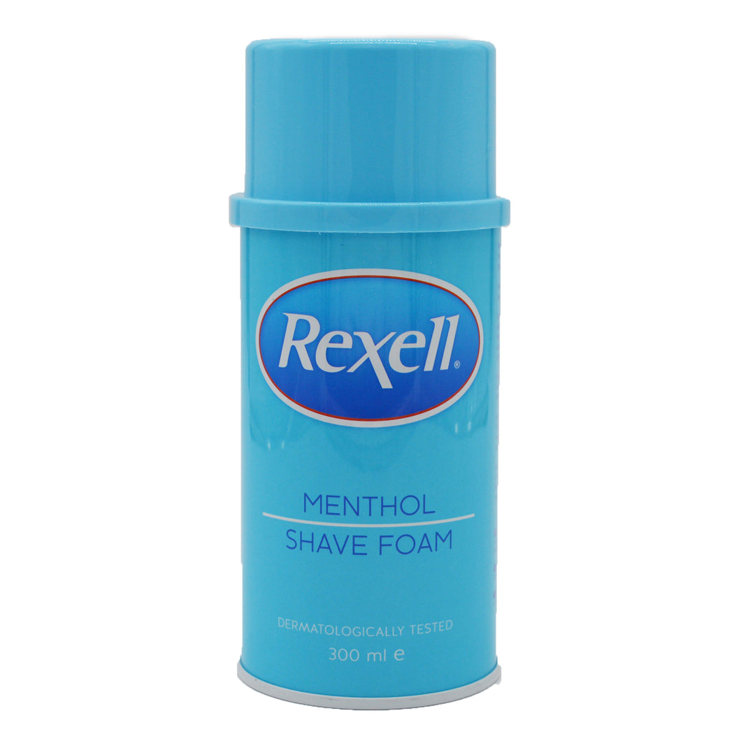 Rexell Shave Foam 300ml Menthol – The Cambridge Cutthroat